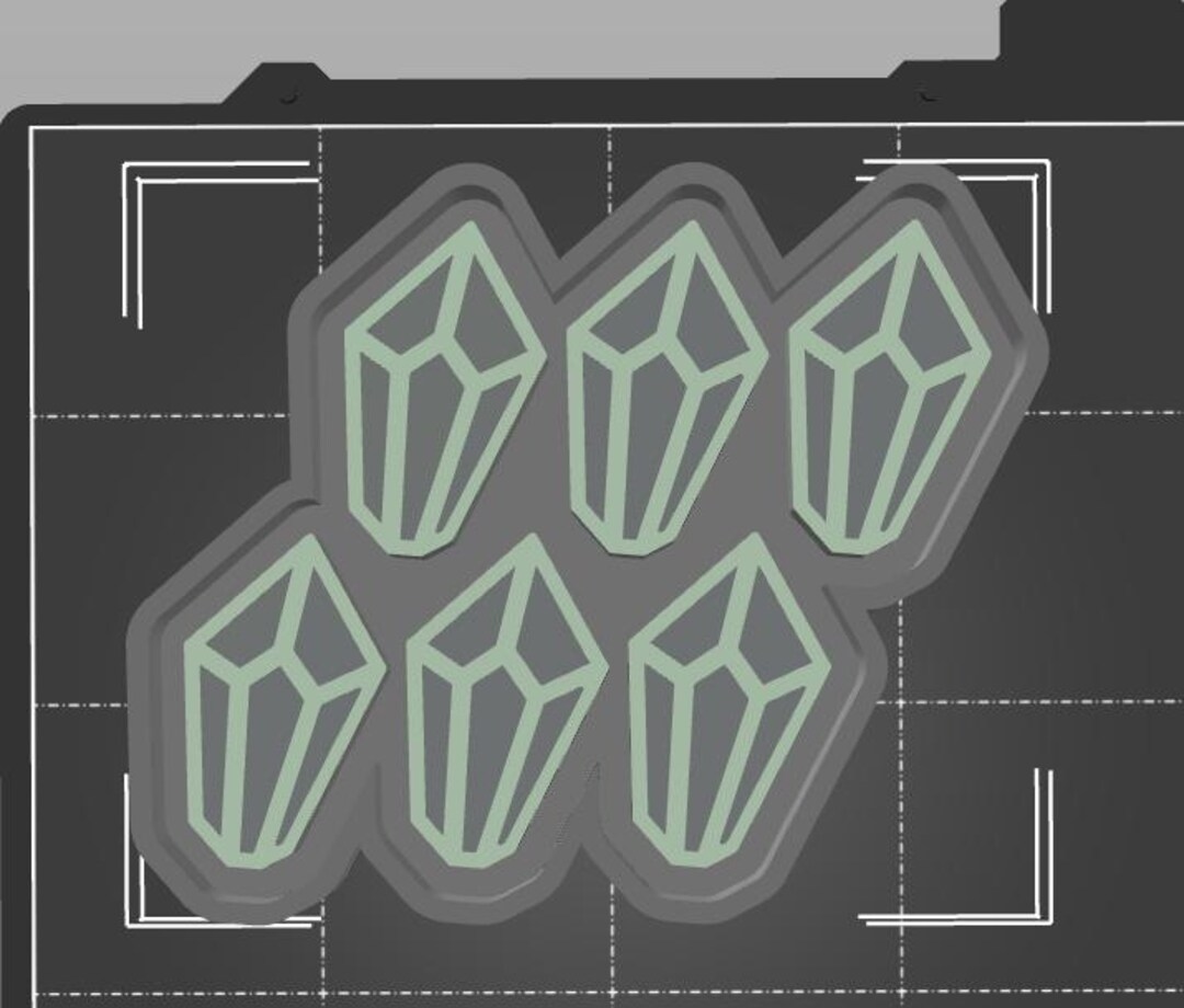 Crystal Sample Freshie STL, Instant Download, STL File Only, 3D ...