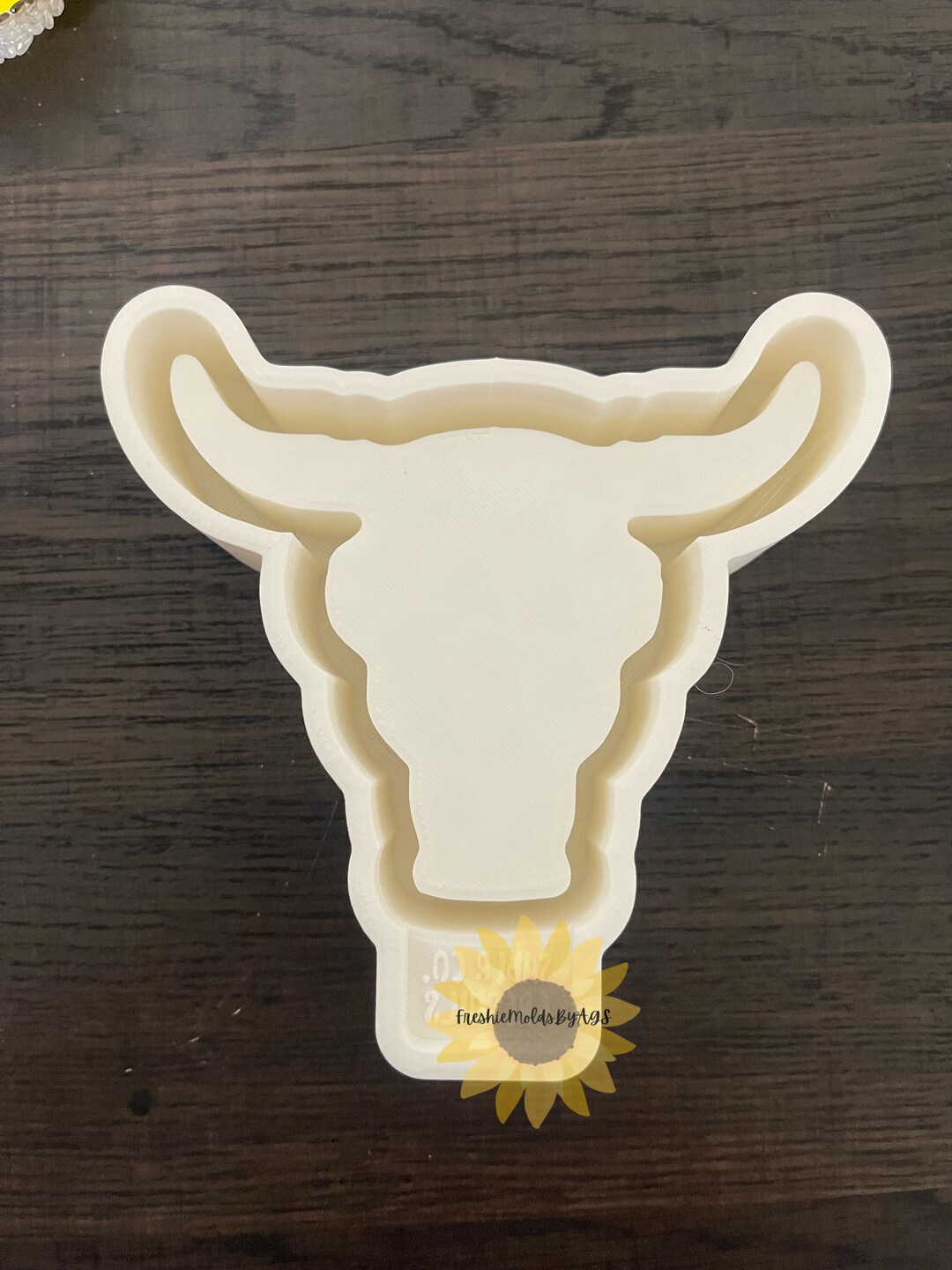 Cardstock Aztec Bull Silicone Mold Freshies, Silicone Molds, Silicone ...