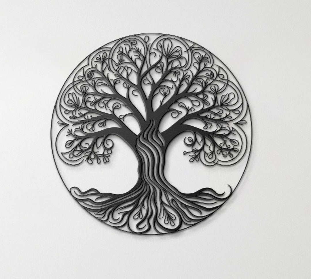 Tree of Life Metal Wall Art, Tree of Life Wall Decor, Tree Wall Art ...