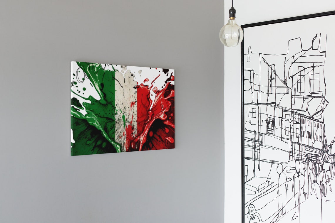 Italy Flag Svg | Instant Download | Love Italy | Cricut | Stencil ...