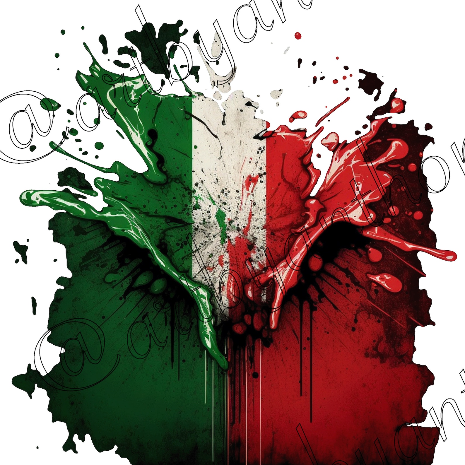 Italy Flag Svg | Instant Download | Love Italy | Cricut | Stencil ...