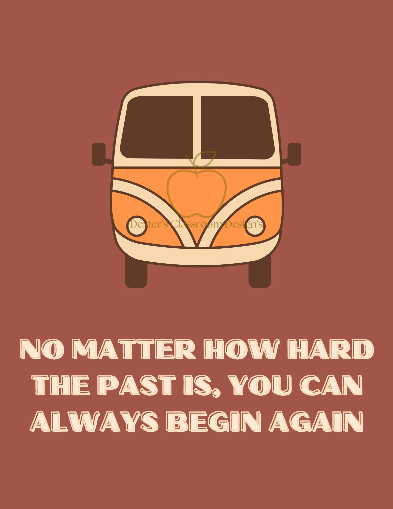 Groovy Classroom Poster Bundle, Educational Retro Banner Set for School ...