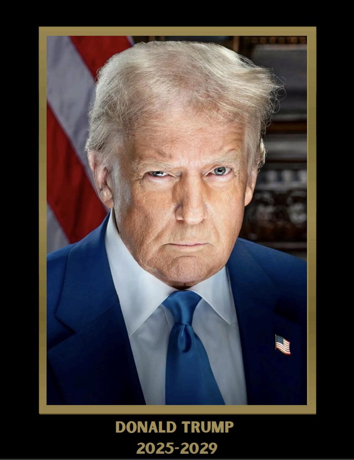 U.S. Presidents' Portrait Printable Posters (UPDATED 2025), Instant ...