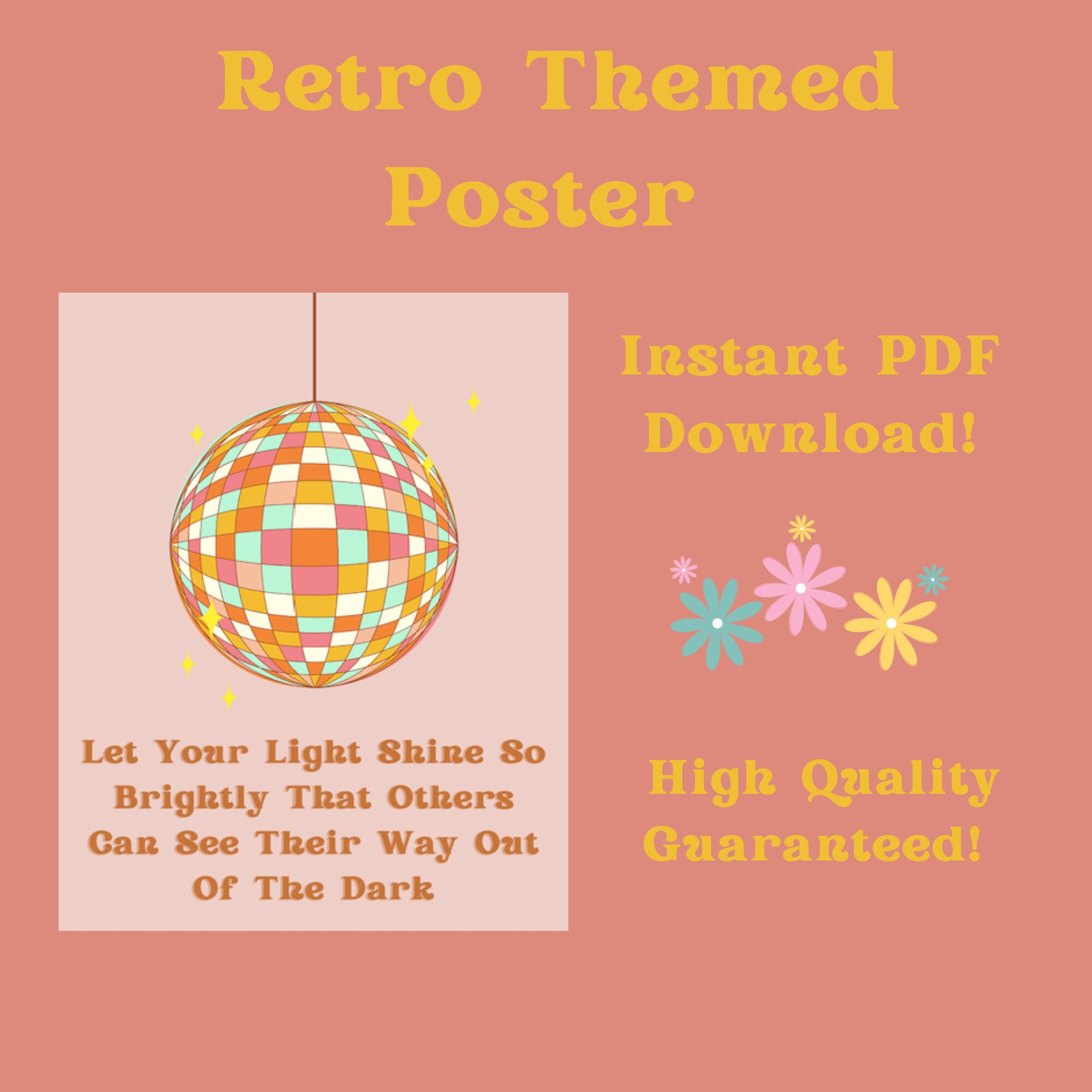 Retro Styled Poster for Classrooms, Educational Poster for School ...