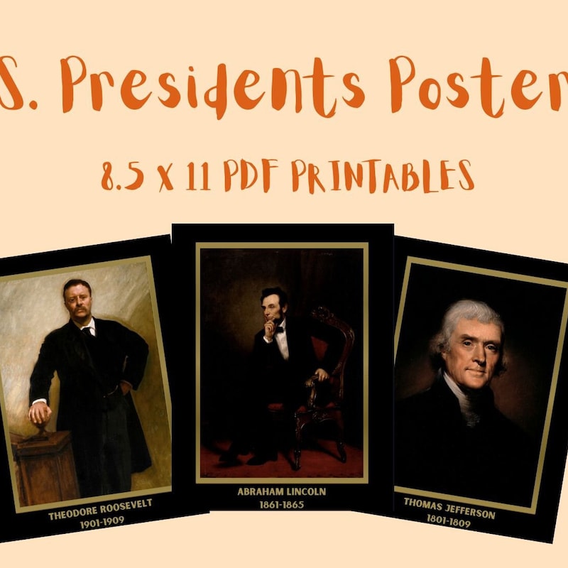 Class President Posters - Etsy