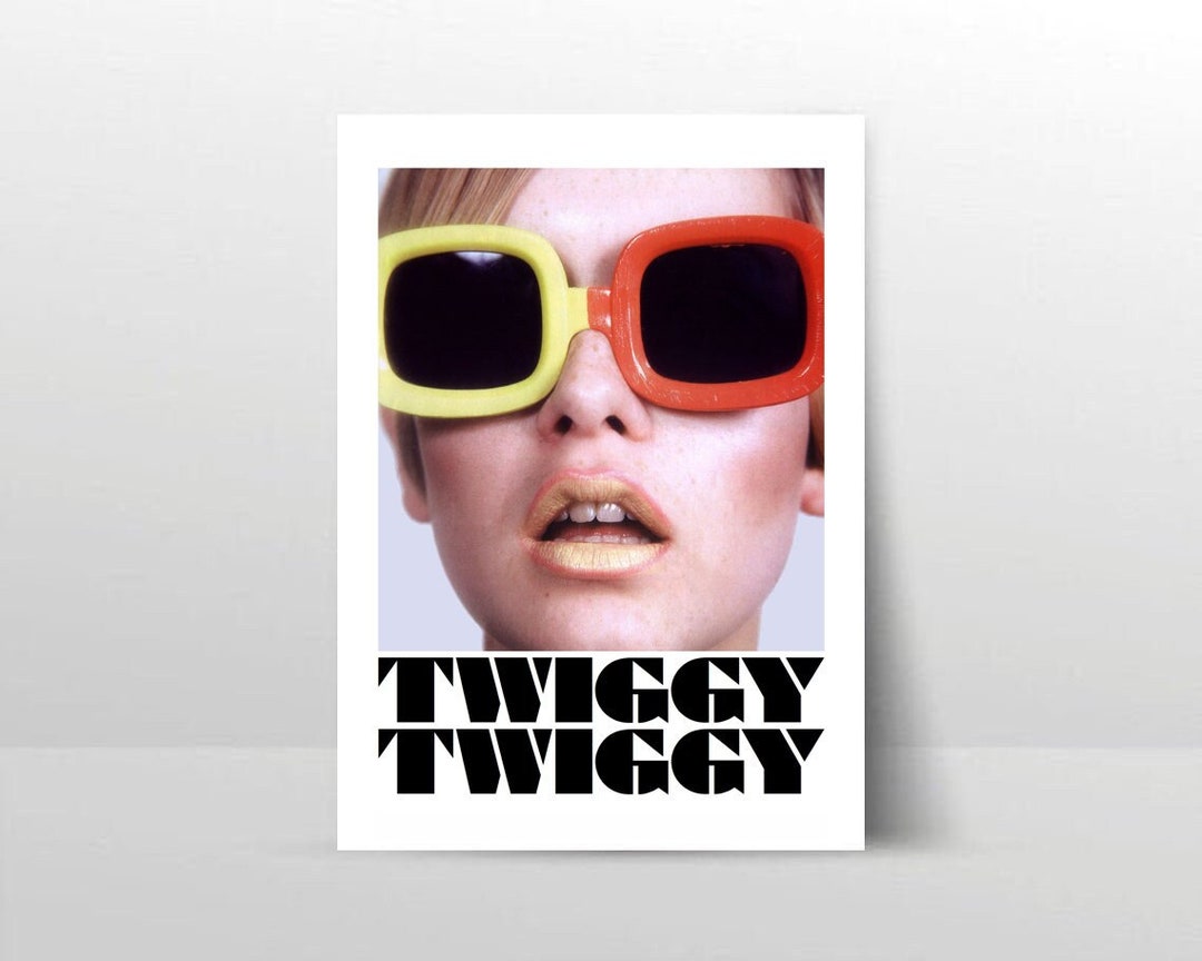 Twiggy A3 Size Poster - Etsy