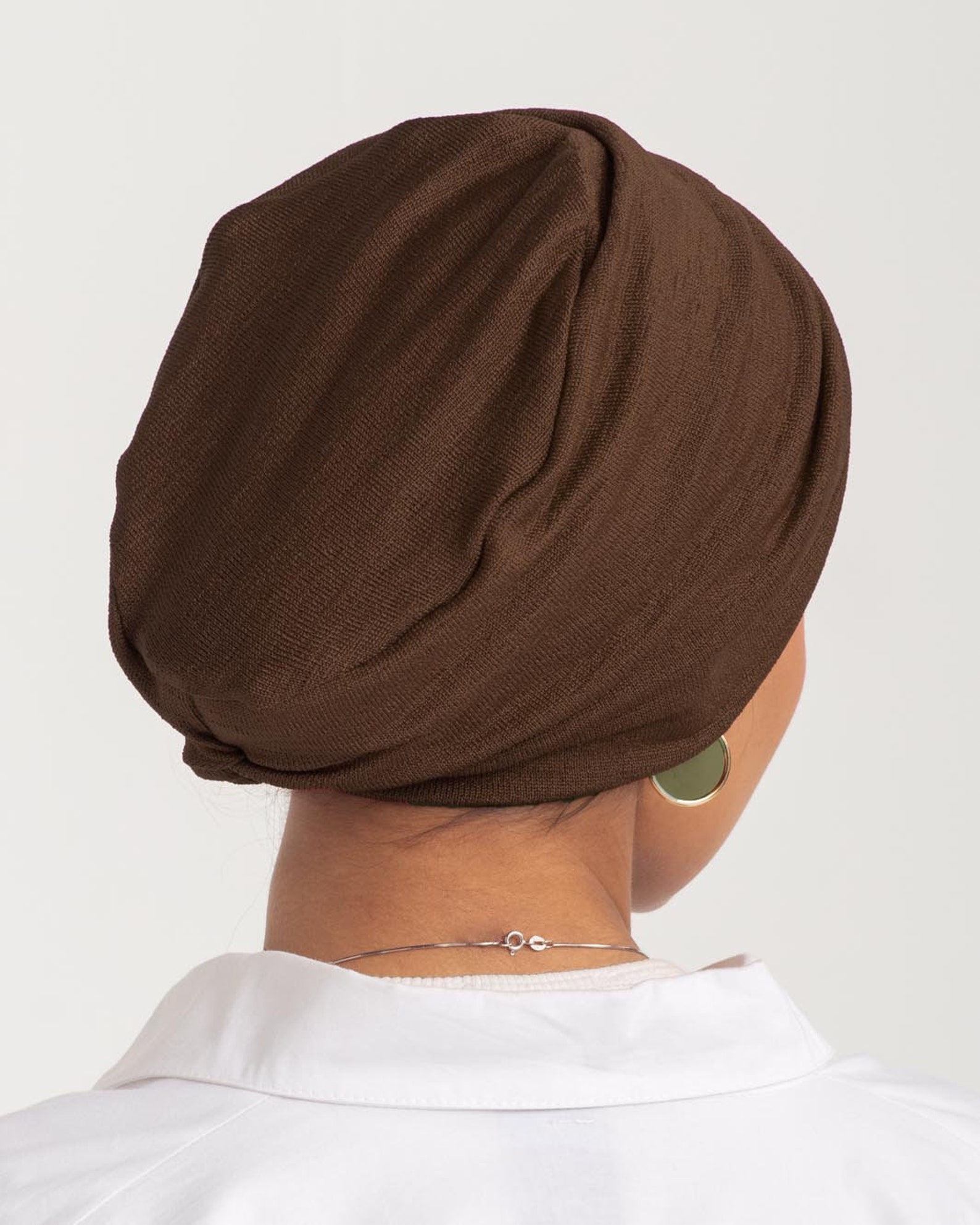 Pre-tied Instant Turban Head Wrap for Women, Comfortable Stretchy ...