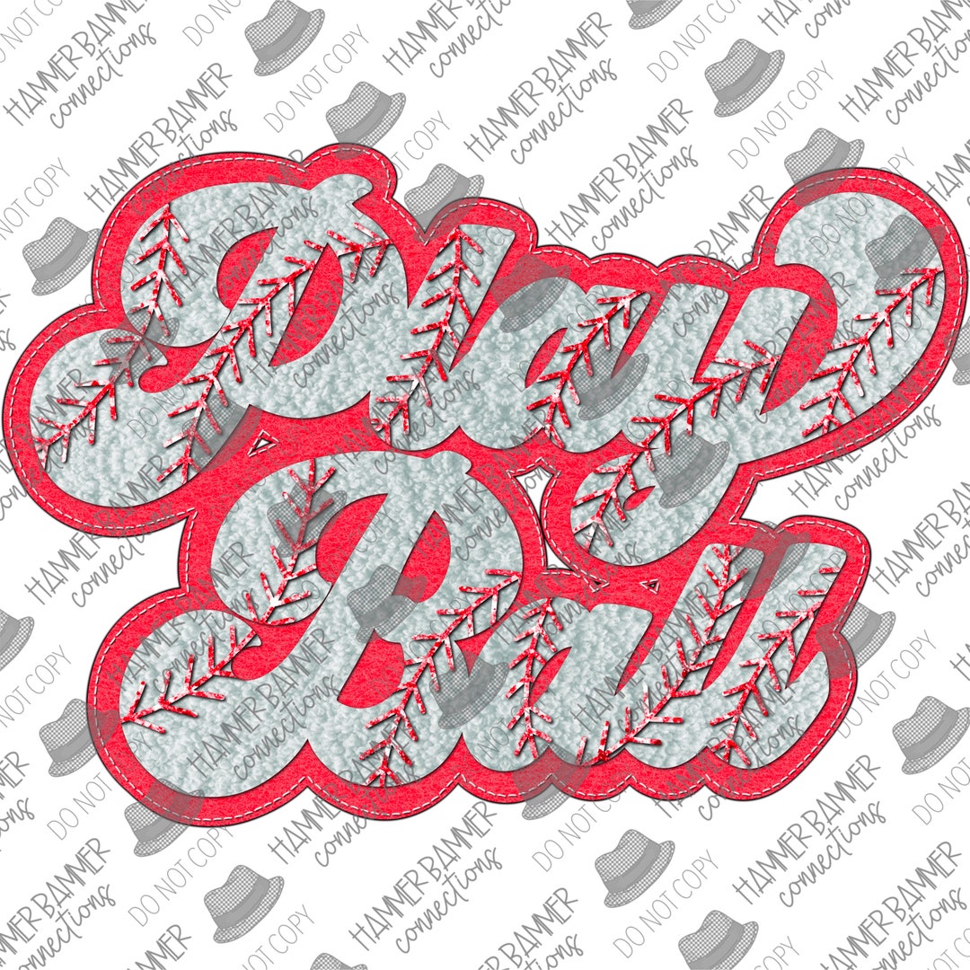 Play Ball Baseball Faux Patch, Digital Design, Png, Sublimation, Dtf - Etsy