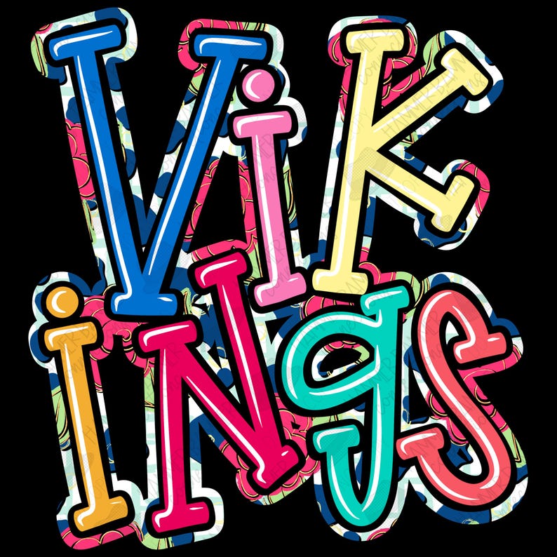 Vikings,design, Png, Sublimation, Dtf, Mascot - Etsy