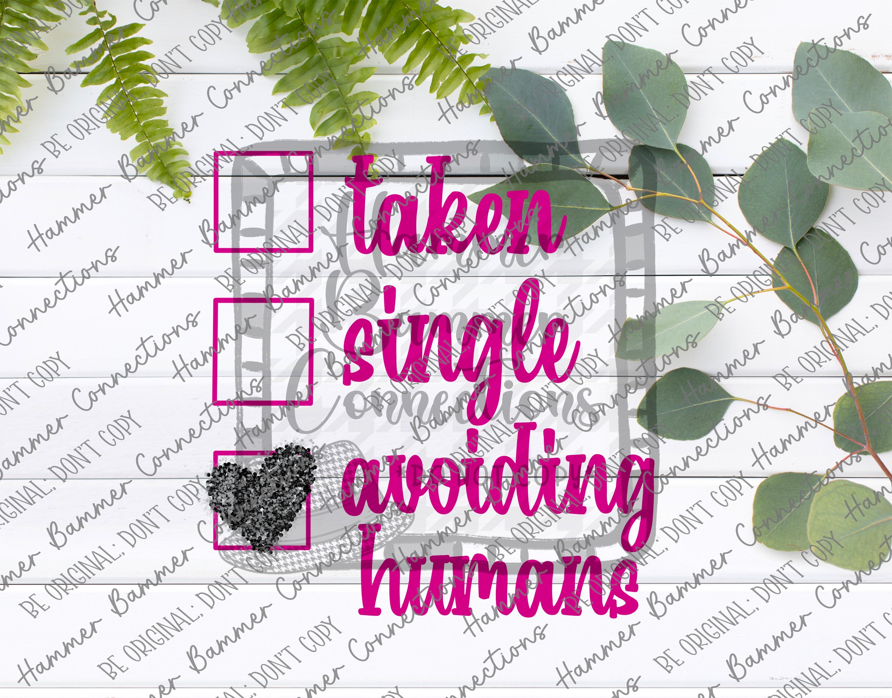 Avoiding Humans Digital PNG - Etsy