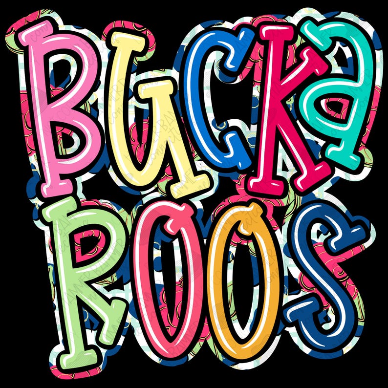 Buckaroos, Design, Png, Sublimation, Dtf, Mascot - Etsy