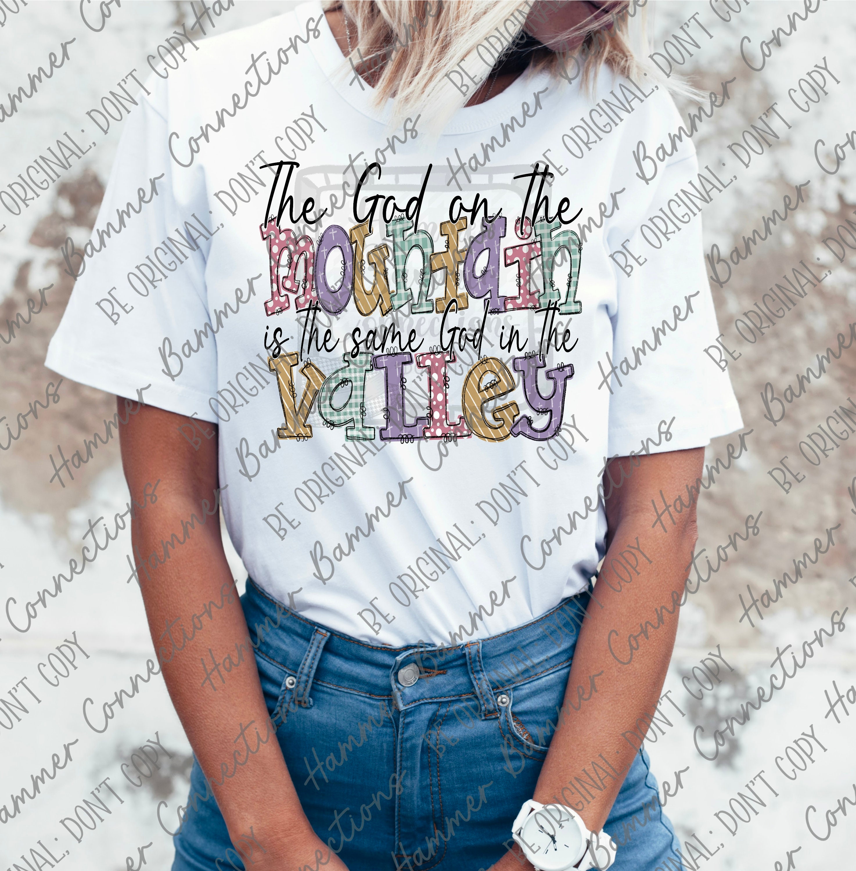 The God on the Mountain Digital PNG - Etsy