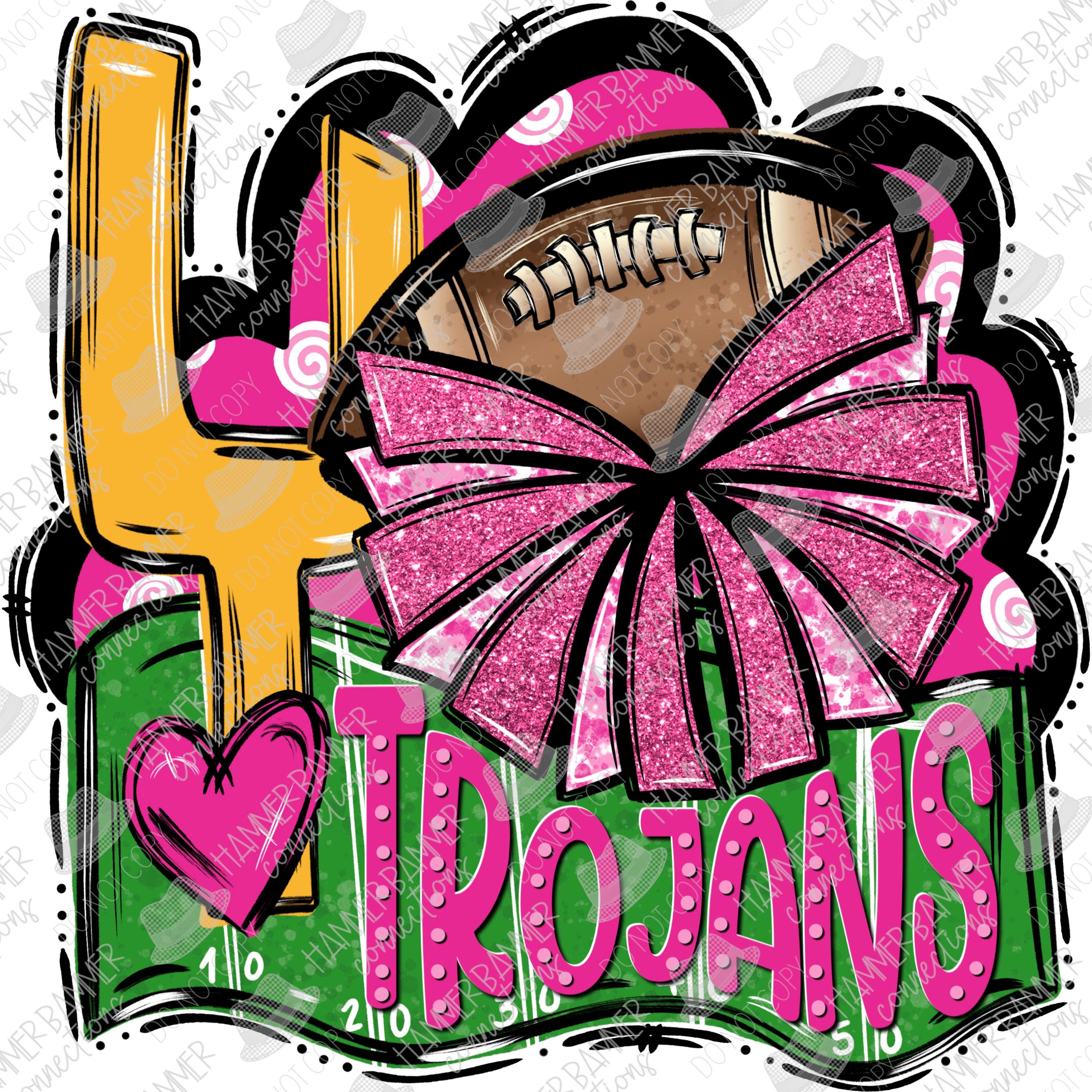 Pink Out, Trojans, Mascot, Breast Cancer Awareness, October, Football ...