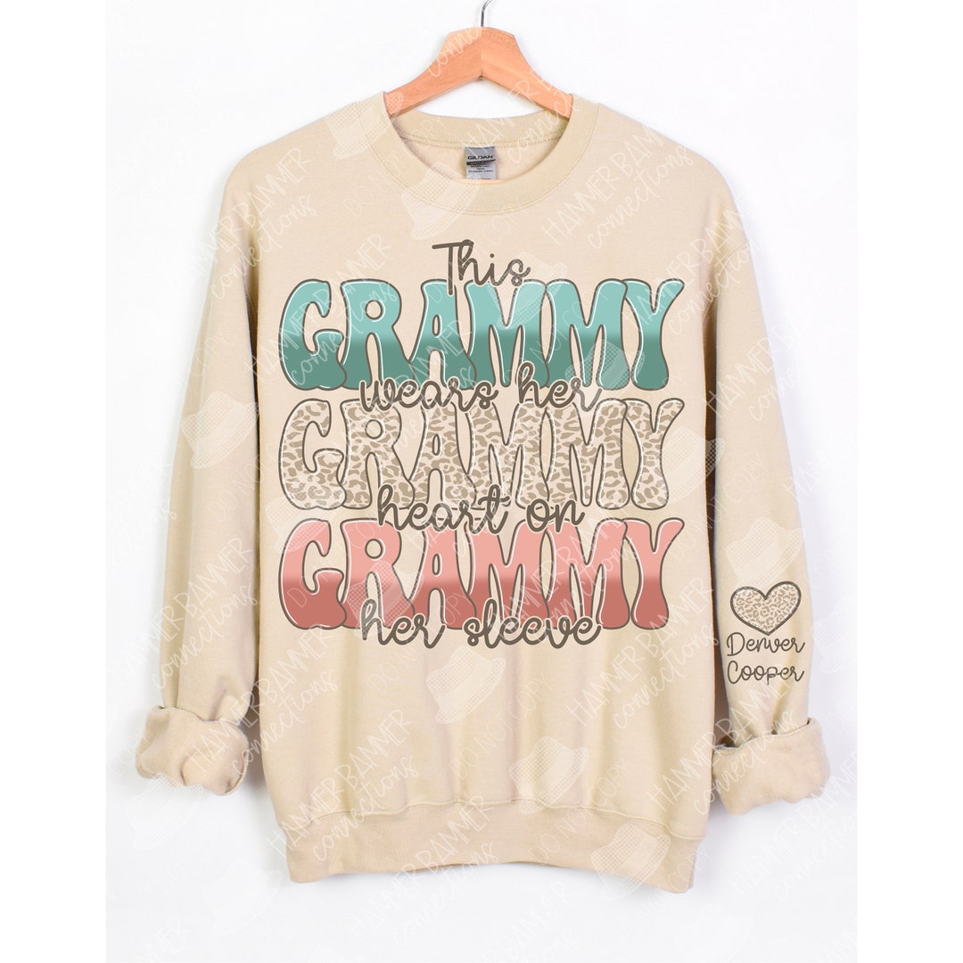 This Grammy Wears Her Heart on Her Sleeve With Sleeve Heart to Add ...