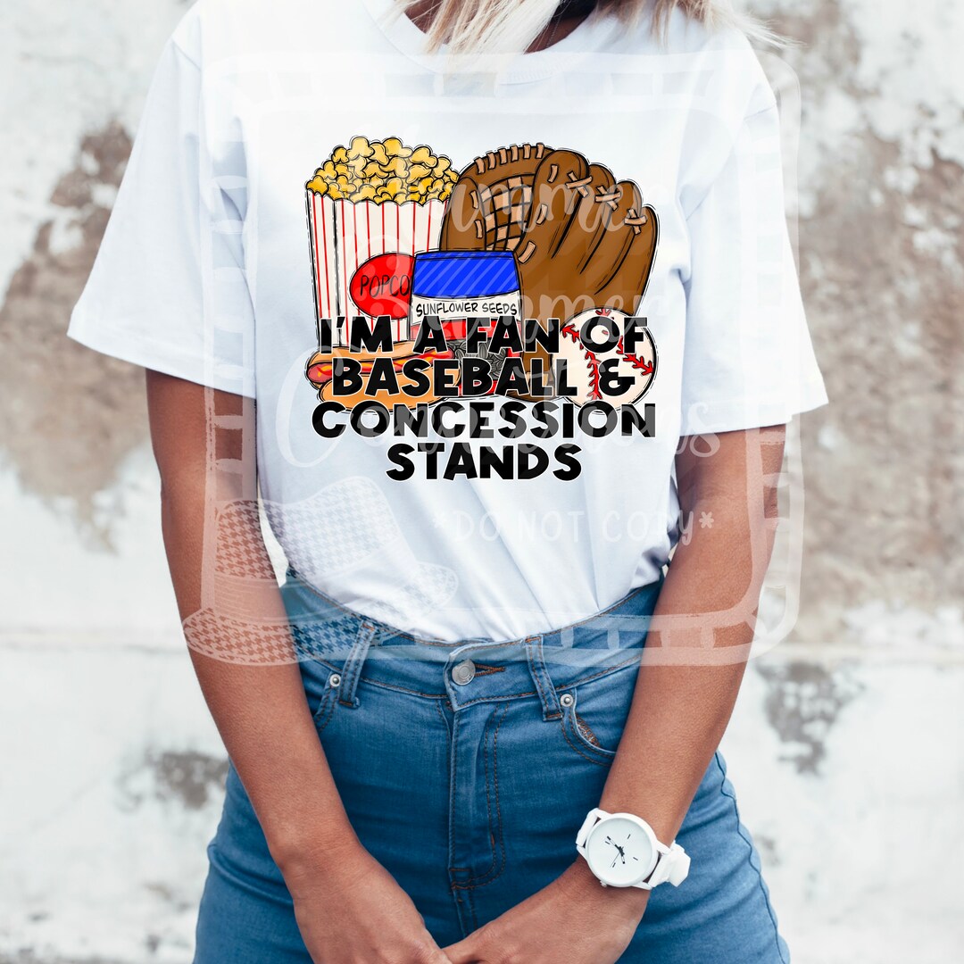 Baseball and Concession Stands - Etsy
