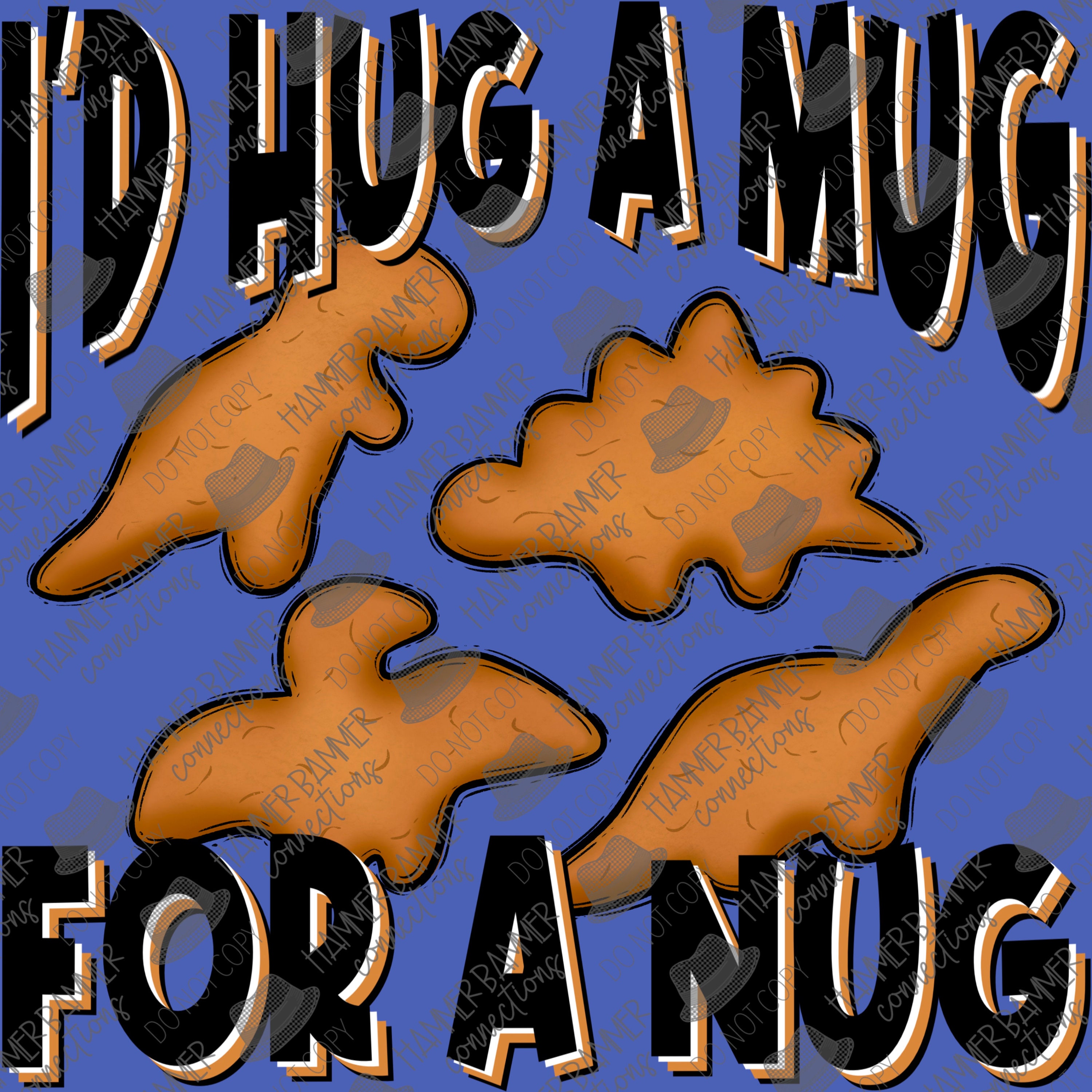 I’d Hug a Mug for a Nug, Dino Nuggets, Dinosaur, Chicken Nuggets ...