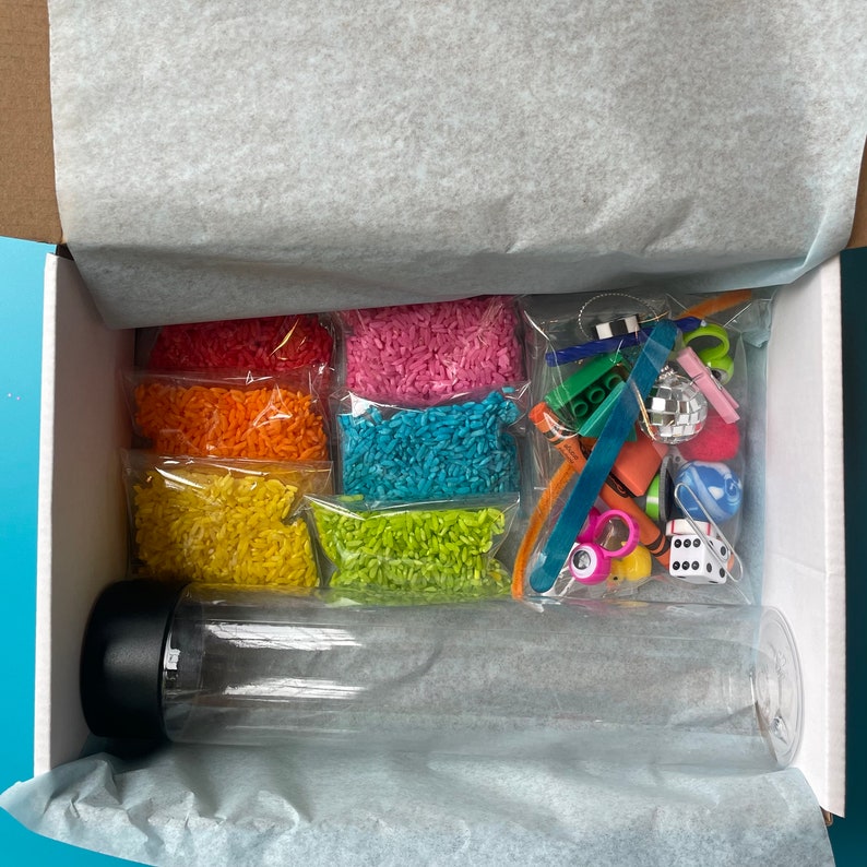 I Spy Bottle Craft - Etsy