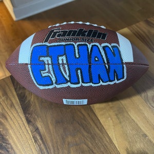 Personalized Football Custom Handpainted Football Name - Etsy