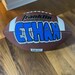 Personalized Football Custom Handpainted Football Name - Etsy