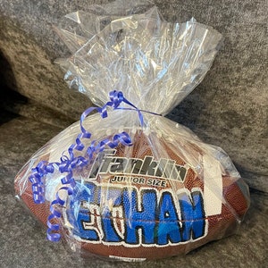 Personalized Football Custom Handpainted Football Name - Etsy
