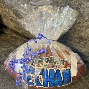 Personalized Football Custom Handpainted Football Name - Etsy