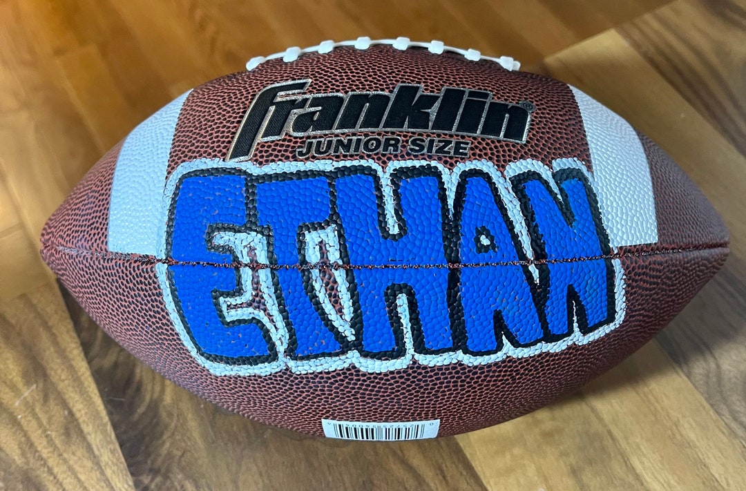 Personalized Football Custom Handpainted Football Name - Etsy