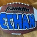 Personalized Football Custom Handpainted Football Name - Etsy
