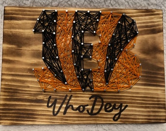 Bengals String Art - Etsy