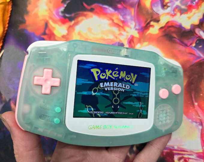 Custom Nintendo Gameboy Advance Console - Etsy