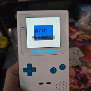 Custom White Gameboy Color Backlit IPS - Etsy