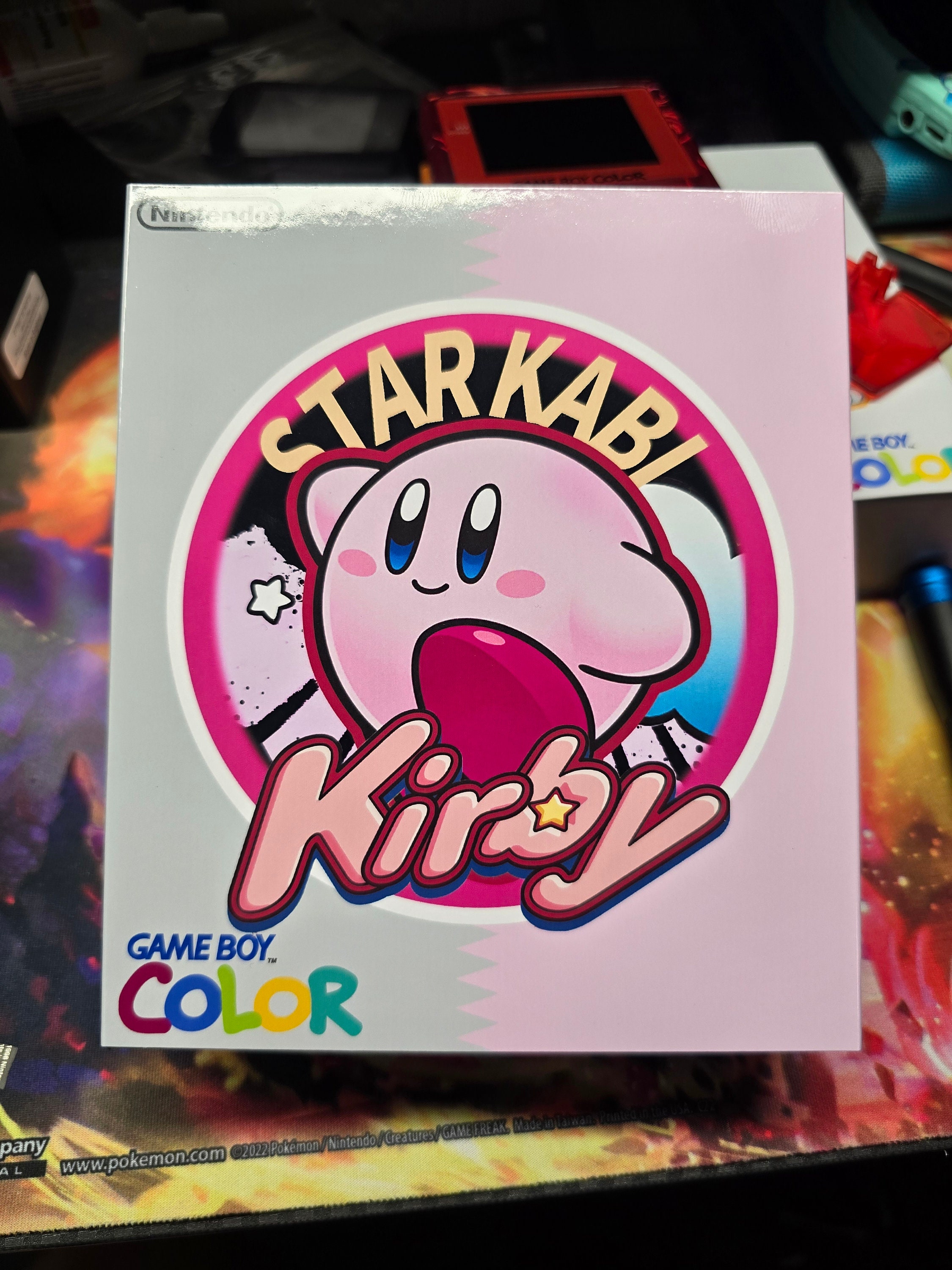 UV Printed Kirby Gameboy Color Backlit IPS OSD - Etsy