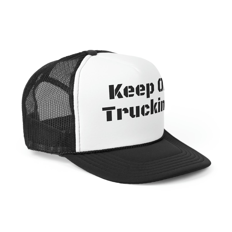 Keep on Trucking, Trucker Caps, Motivation, Trucker Gift, Tow Truck ...