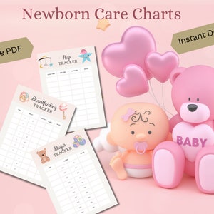 Ultimate Newborn Care Charts - Printable Feeding, Diaper, and Nap ...