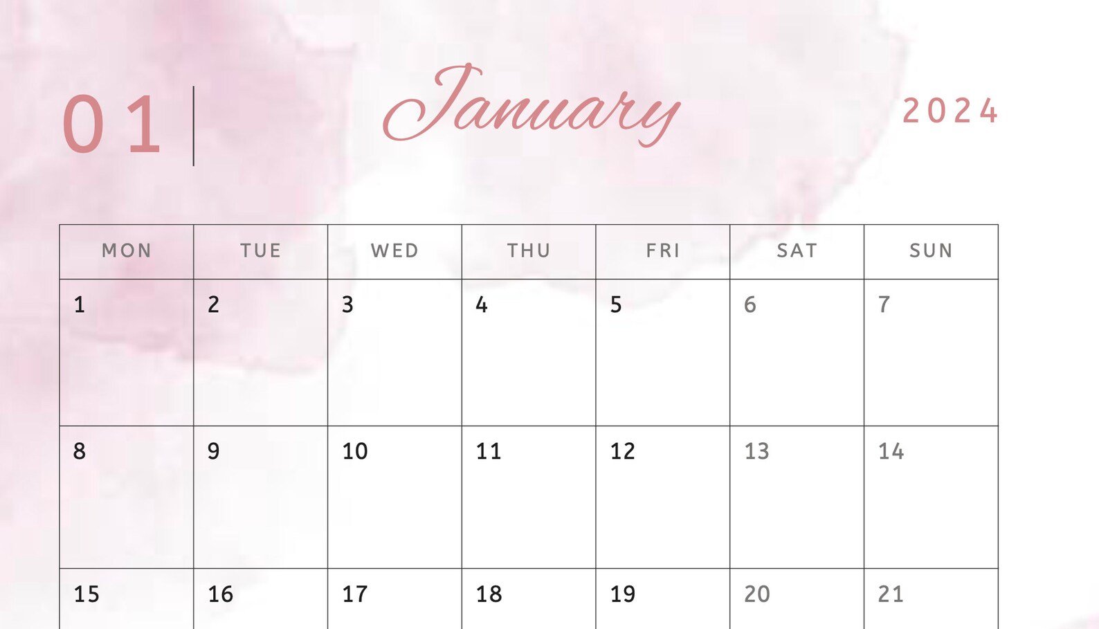 2024 Printable Planner Yearly Monthly Weekly and Daily - Etsy