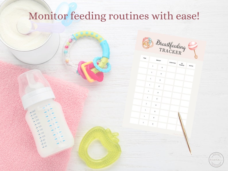 Ultimate Newborn Care Charts - Printable Feeding, Diaper, and Nap ...