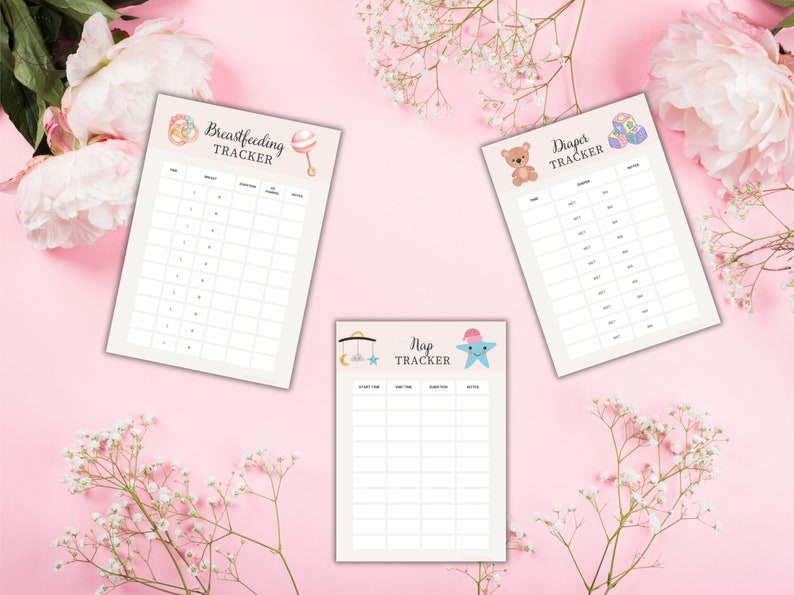 Ultimate Newborn Care Charts - Printable Feeding, Diaper, and Nap ...