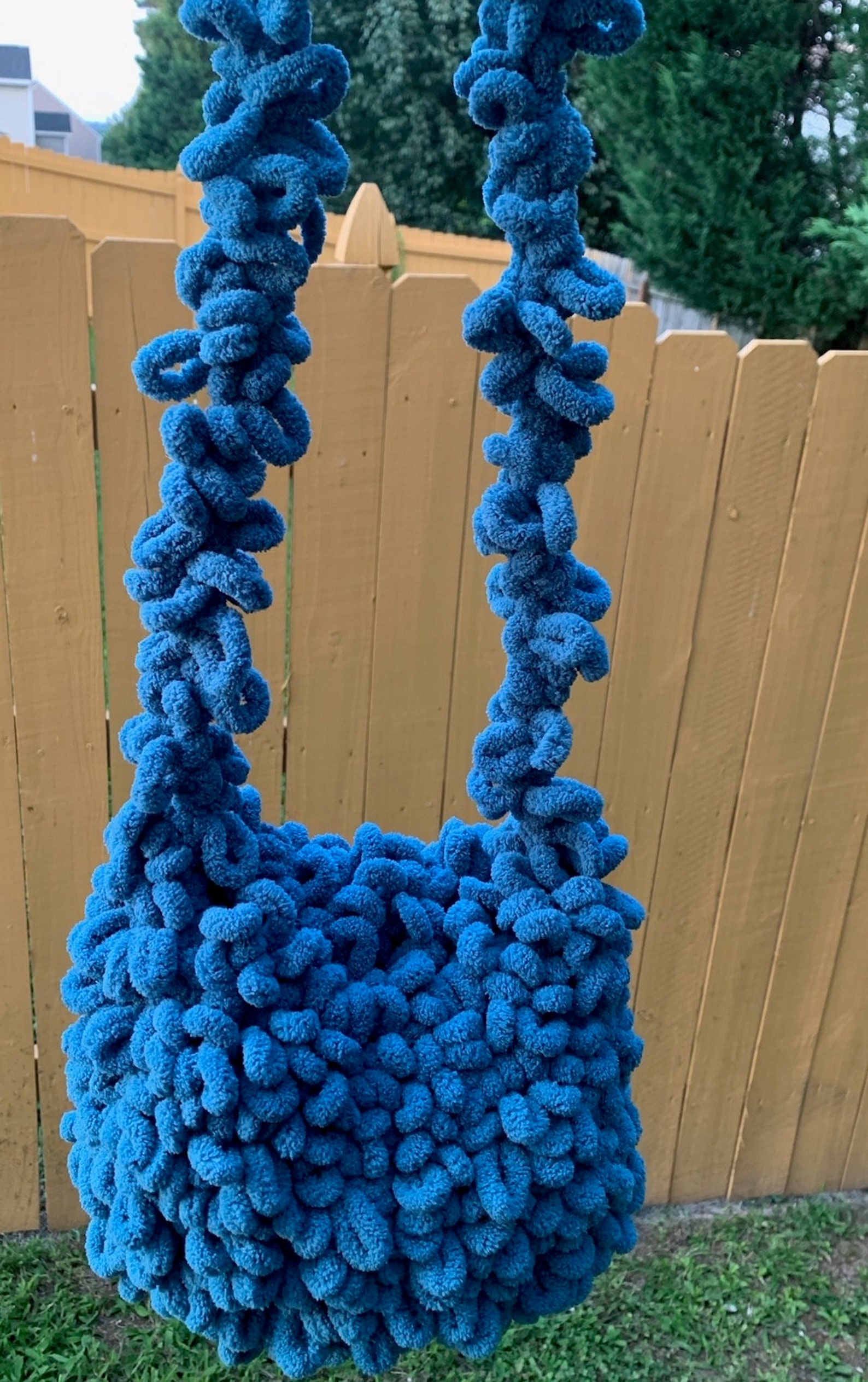 Crochet Loop Purse small - Etsy