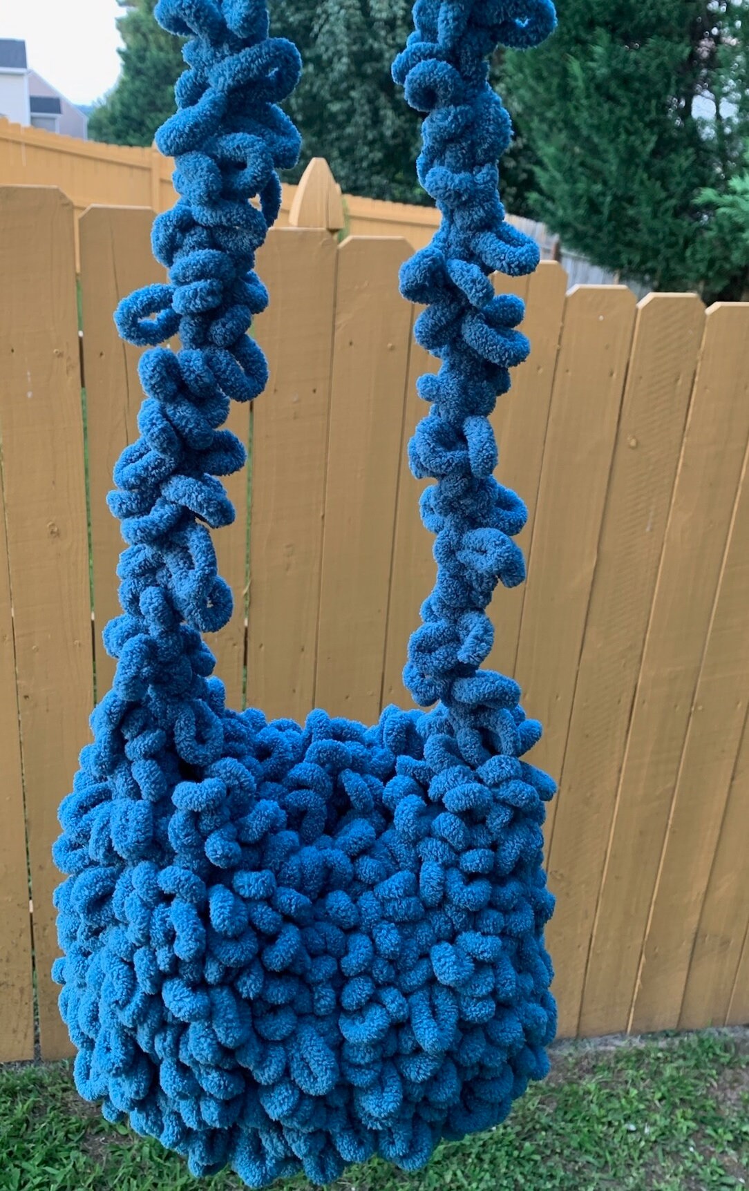 Crochet Loop Purse small - Etsy