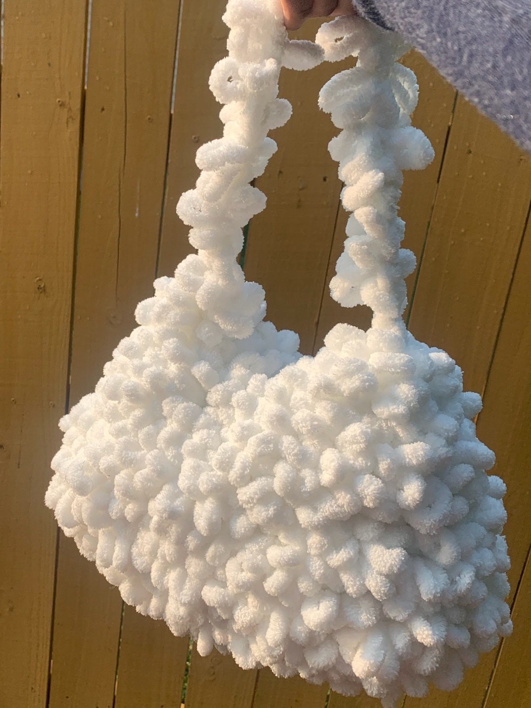 Crochet Loop Purse small - Etsy