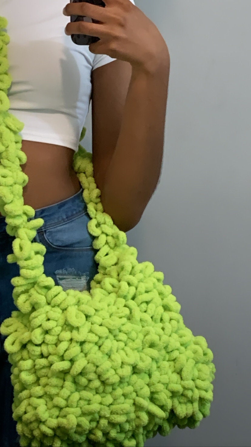 Crochet Loop Purse small - Etsy