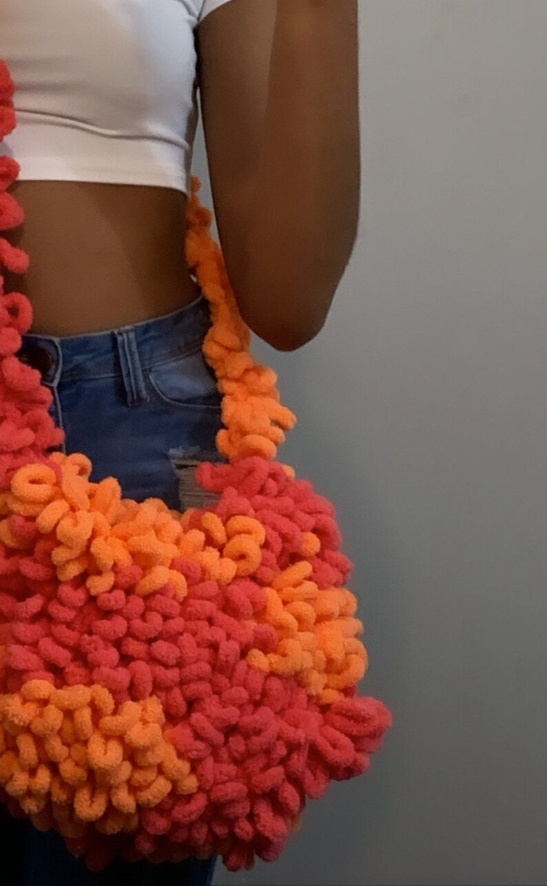 Crochet Loop Purse small - Etsy