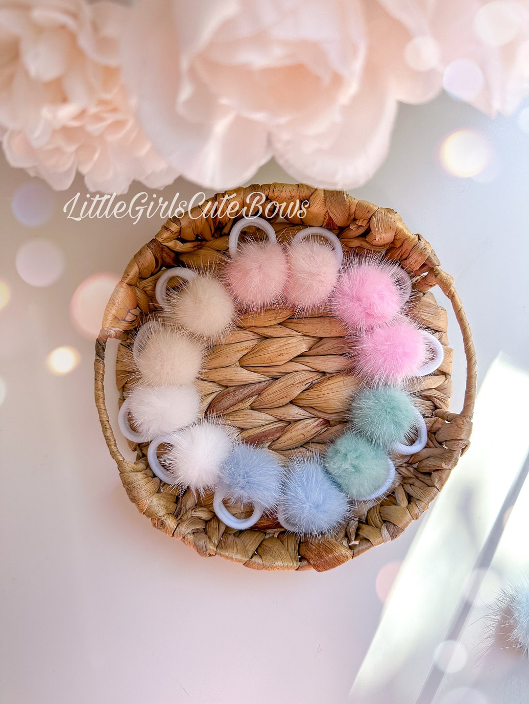 Fluffy Rubber Bands for Girls - Etsy
