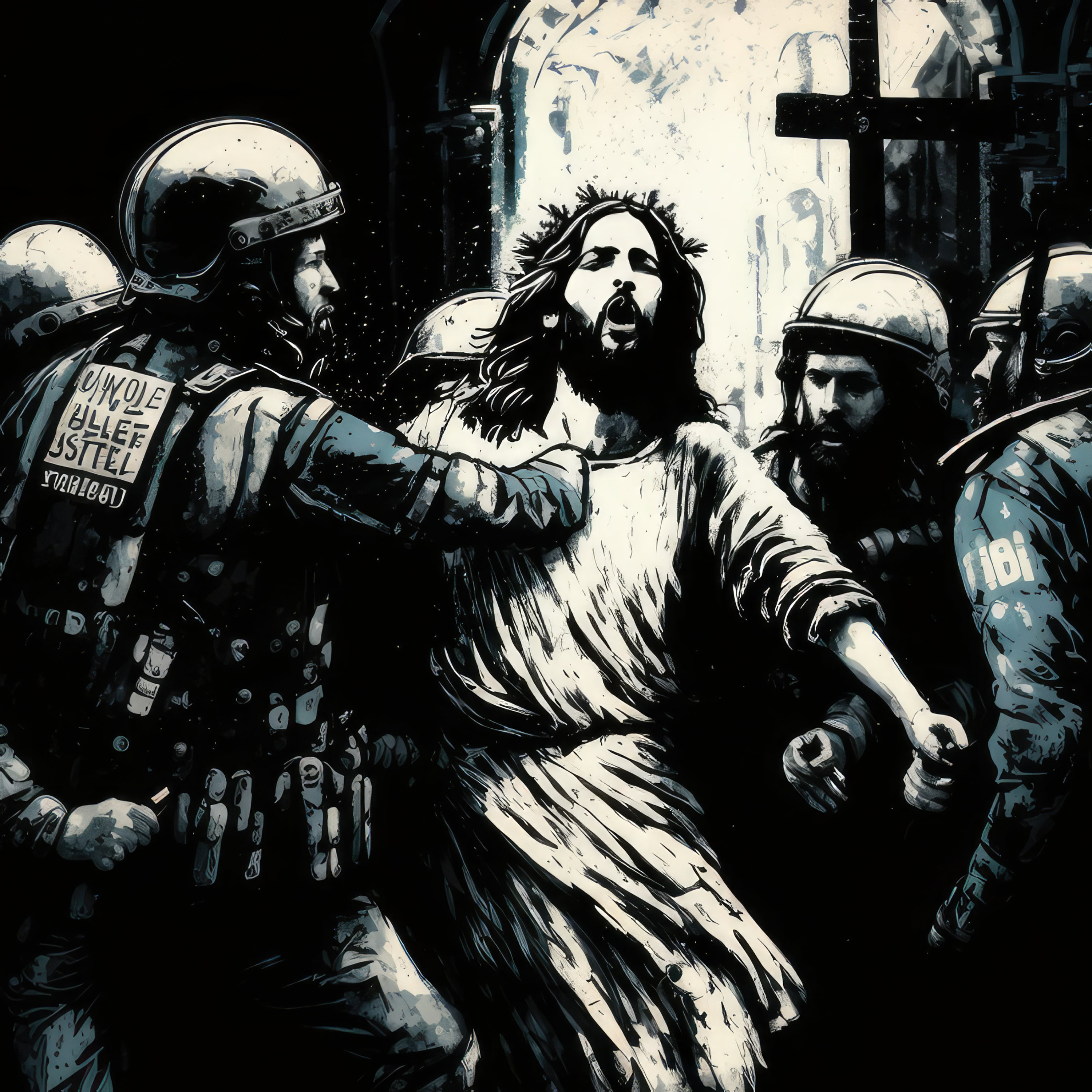 Justice Jesus Jesus Art Savior Art Jesus Activism Christ Protest Jesus ...