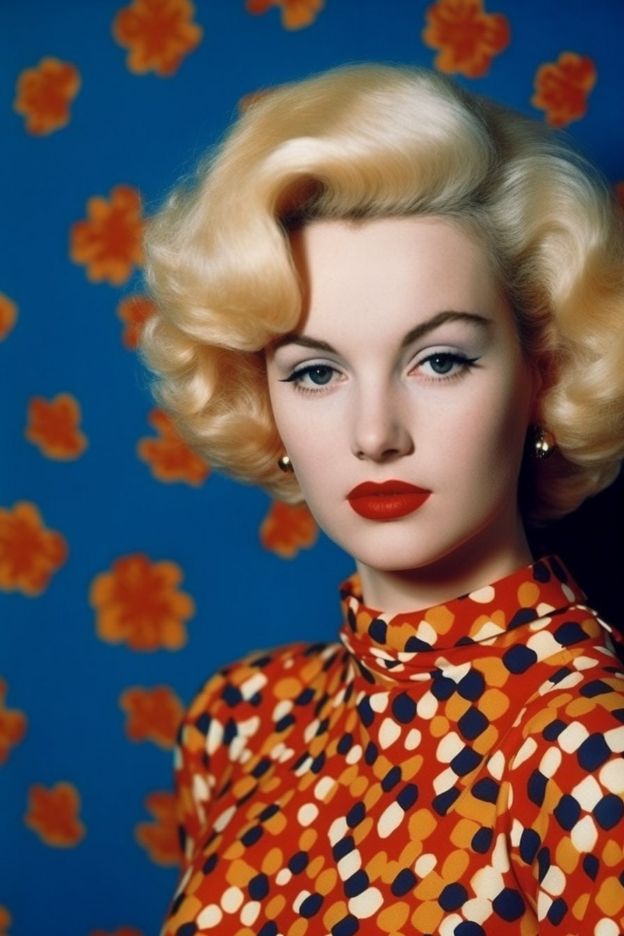 Marilyn Monroe | Floral Pattern | Roses | Boquete - Etsy