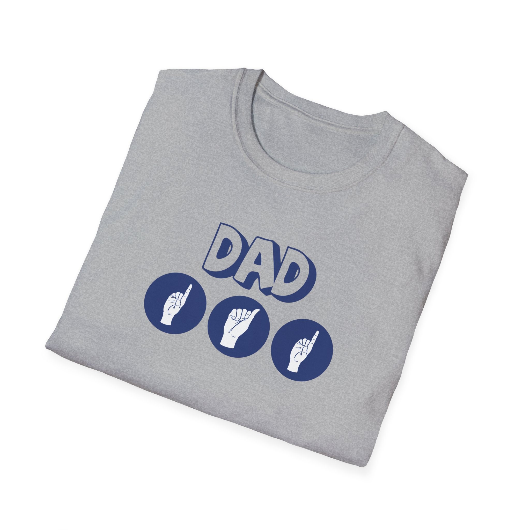 Gift for ASL Dad Sign Language Shirt for Dad Christmas Gift for ASL ...