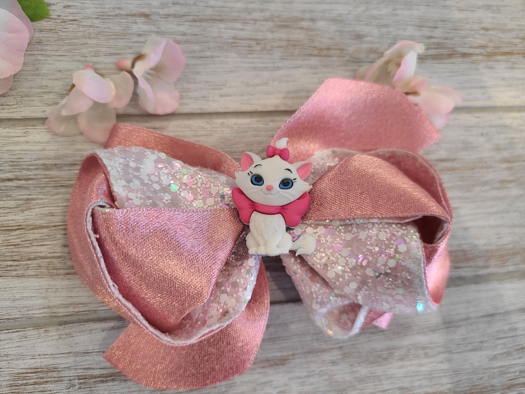 Disney Inspired Marie Hair Bow - Etsy