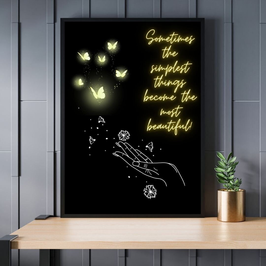 Butterfly Effect, Digital Printable, Wall Art. - Etsy