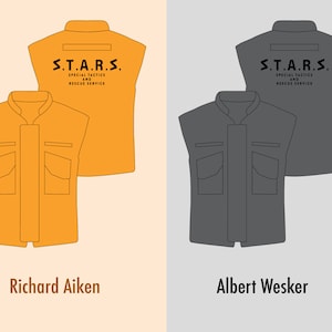 STARS Vest Sewing Pattern PDF - Digital Download | Resident Evil ...