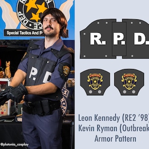 RPD Uniform Armor Sewing Pattern PDF - Digital Download | Resident Evil ...