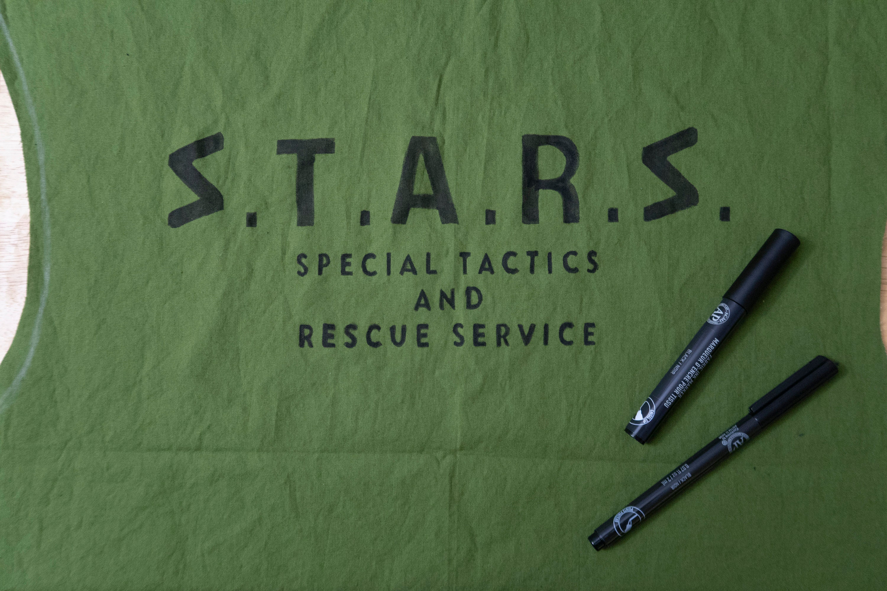 RE1 STARS Vest Vector Logo for Stencil, Cricut Board, 3D Printing, Etc ...